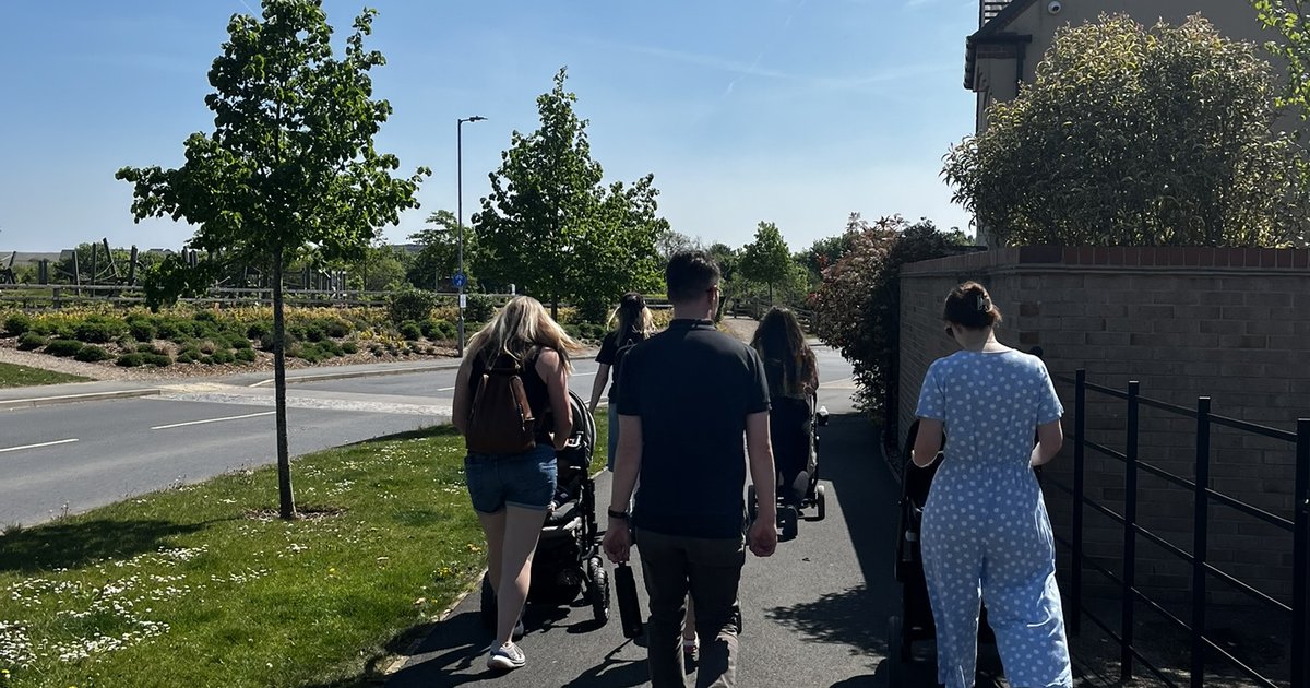 Wellbeing Walks at Priors Hall Park